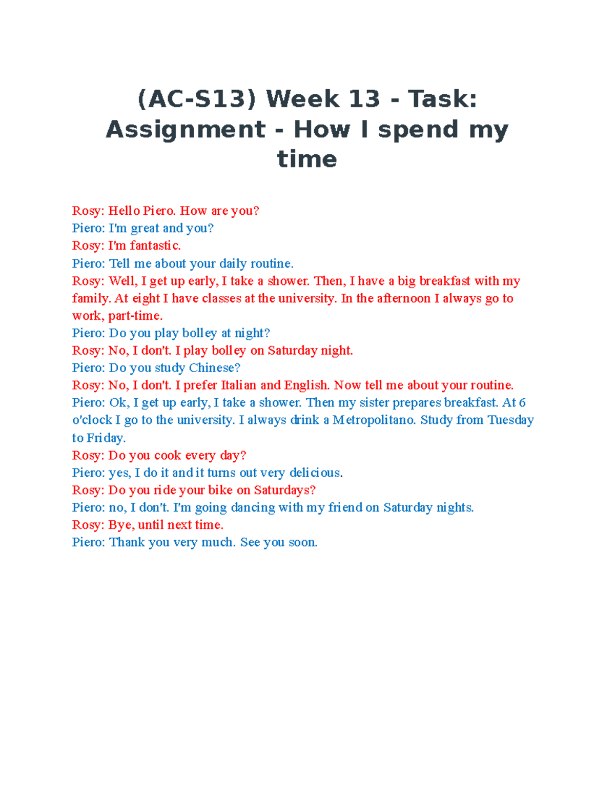 S13 ingles - practica - (AC-S13) Week 13 - Task: Assignment - How I ...