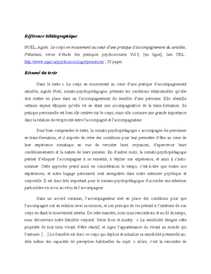 Fiche lecture MAELA Paul - MAELA, Paul. « Ce qu’accompagner veut dire ...