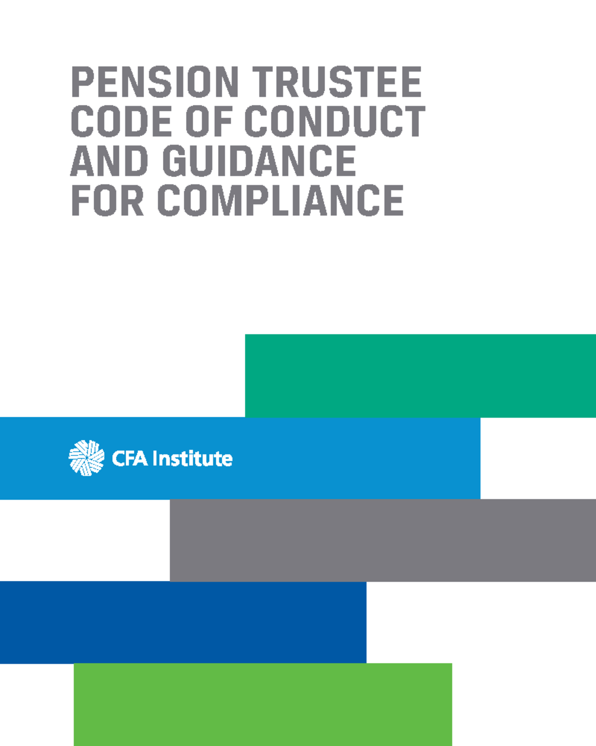 Pension trustee code of conduct 2019 - PENSION TRUSTEE CODE OF CONDUCT ...