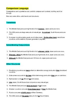 How to compare and contrast numbers in task 1 (lesson 3) - How to ...