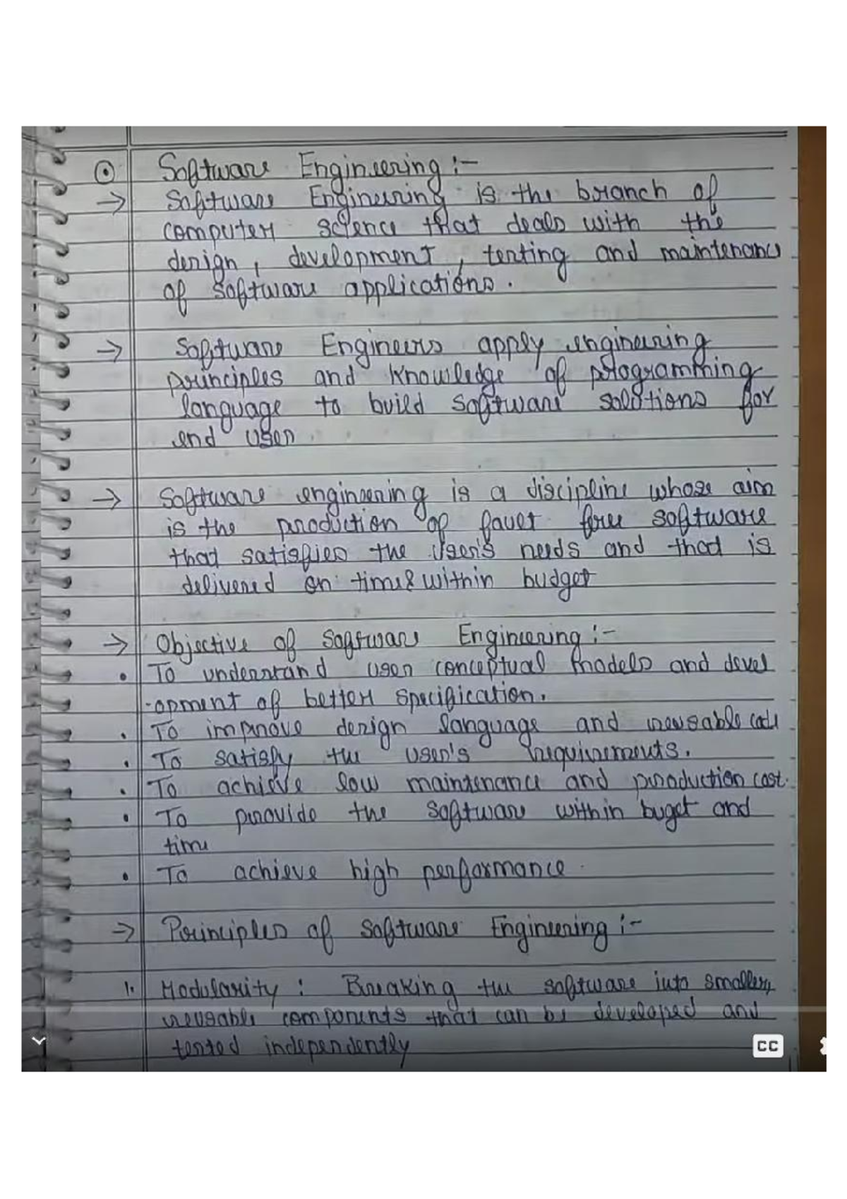 Software Engineering Unit 1 AKTU - B.tech - Studocu