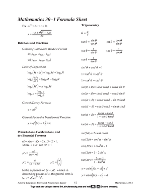1 Functions Operations Harline 2020 - Extr Jasper Place Math 30 ...