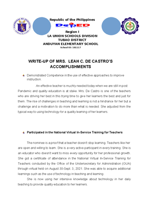 Water Cycle DLP - DETAILED LESSON PLAN School: CATBANGEN CENTRAL SCHOOL ...