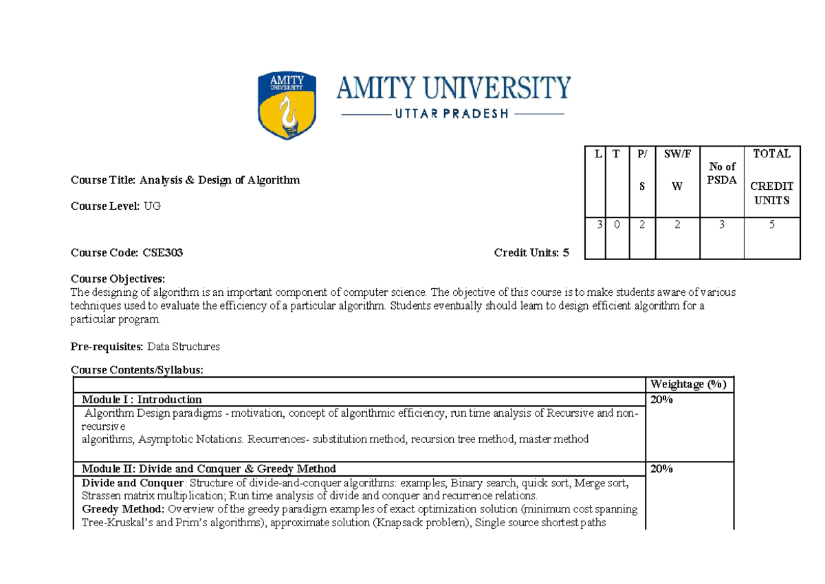 New Syllabus 072dc8c2-e7bc-45a0-bd24-76b60e9894f6 - Course Title ...
