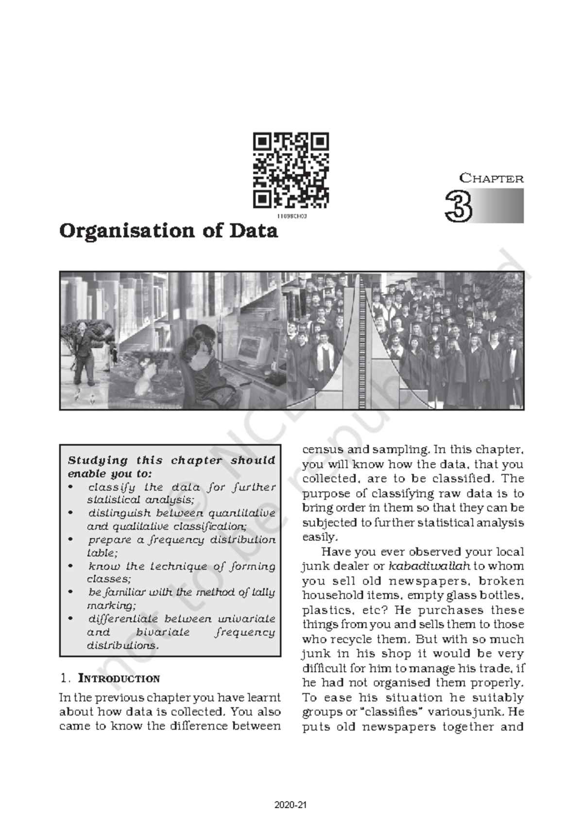 Chapter 3 statistics class 11 ncert - census and sampling. In this ...
