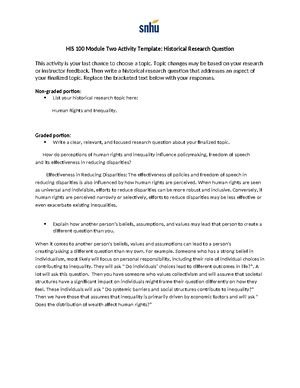 GRA 280 Module Two Activity Template (2) second week - GRA 280 Module Two Activity Template In ...