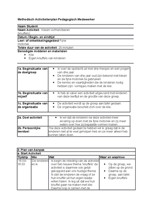 Format Observatieplan - Format Observatieplan Naam: Locatie: Klas: Datum: 1 bepalen Bepaal de ...