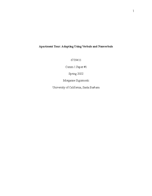 COMM 1 Final Exam Study Guide - Communication and Culture Understanding ...