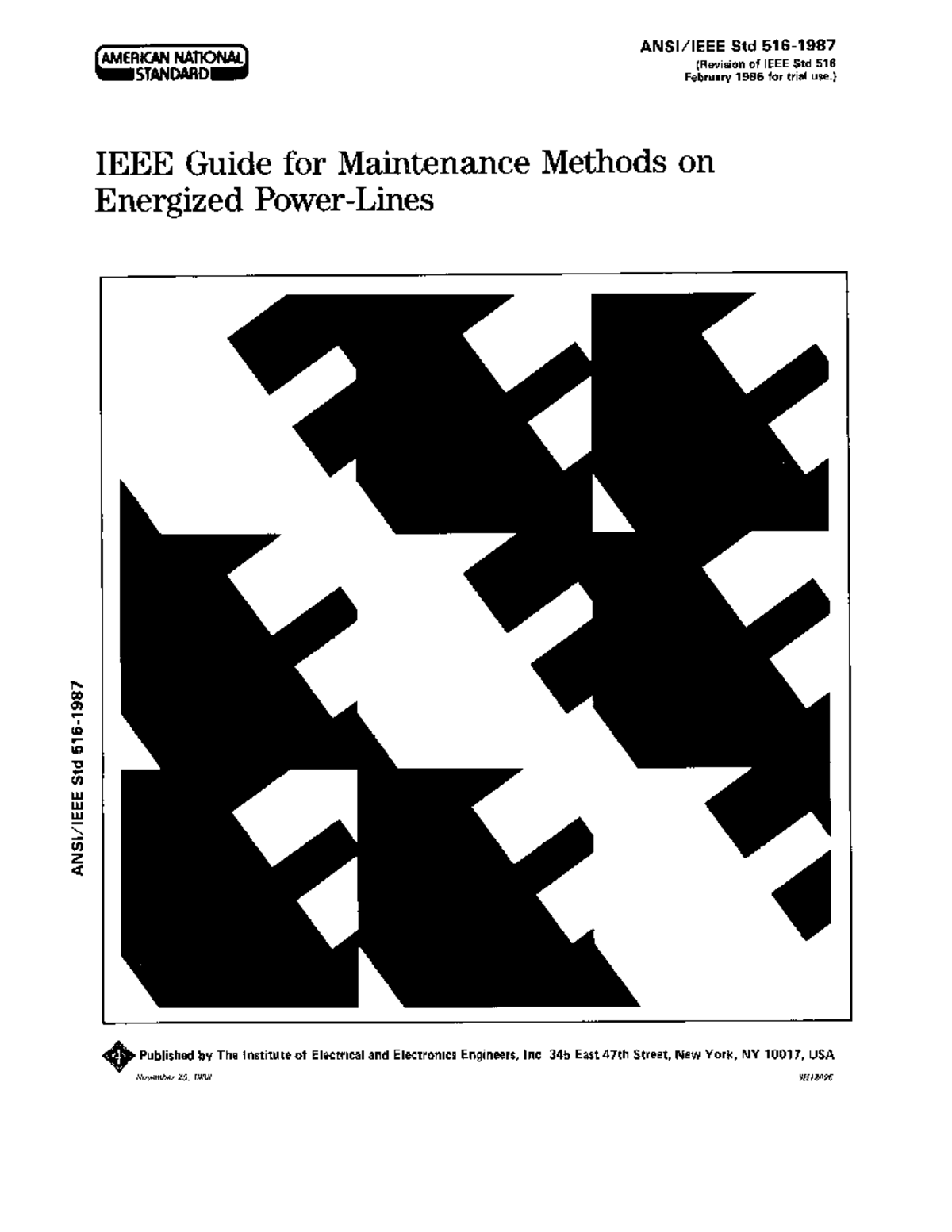 IEEE-516 Metodos de Mtto en lineas energizadas-1987 - Electrotecnia ...
