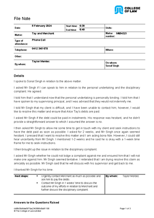 EPR T3 A1 - PLT - Ethics and Professional Responsibility Task 3 ...