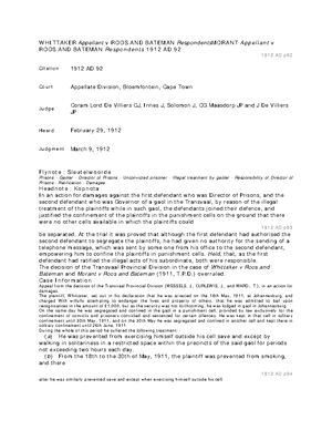 Delict In a Nutshell-Delict Elements Explained in Detail - South ...