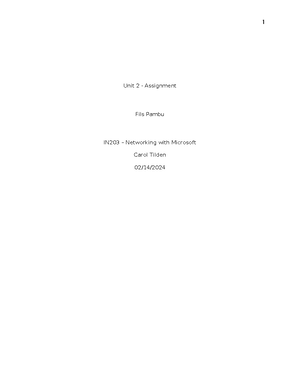 Unit-1 - Unit 1 Weekly Notes and Objectives! - Unit 1 Unit 1 This unit ...