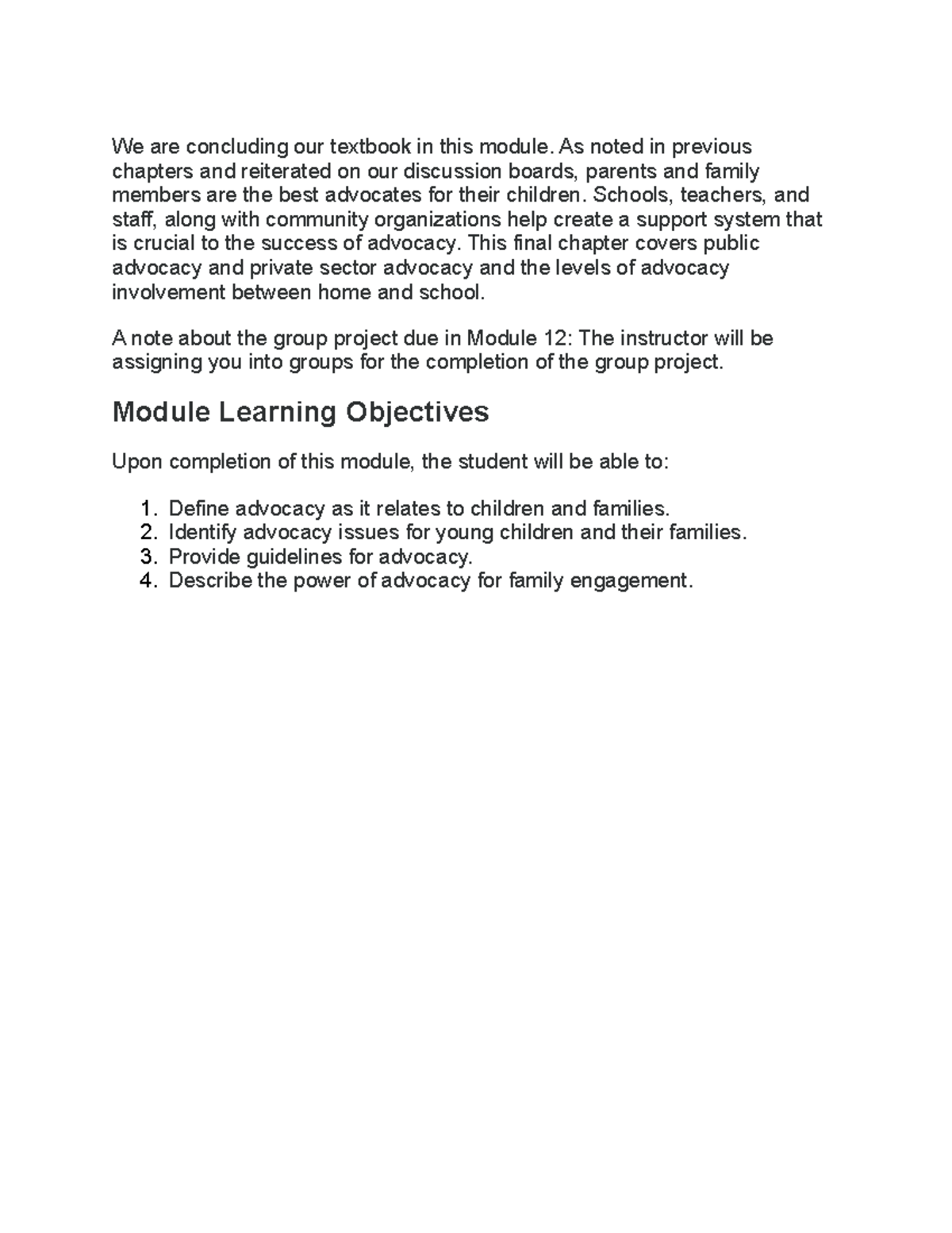EECModule 10 Overview - We are concluding our textbook in this module ...