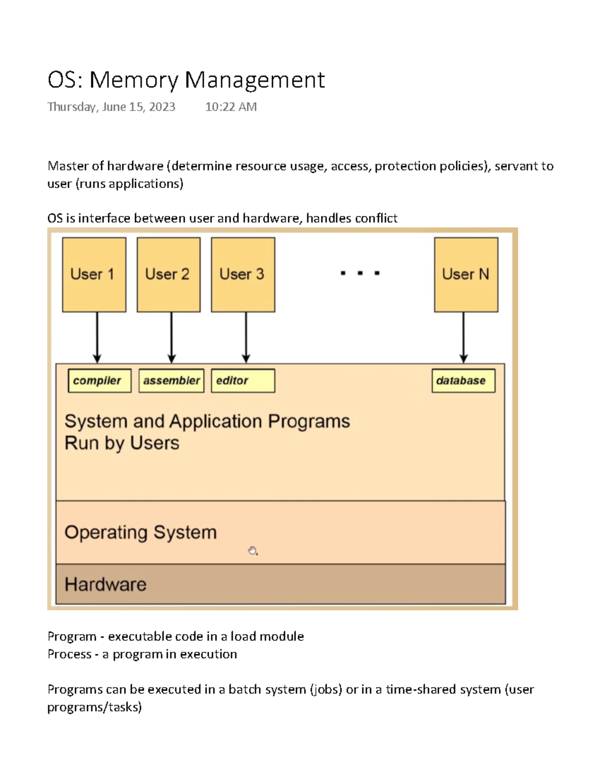 OS Memory Management - Mops, Scott Johnson - Master of hardware ...