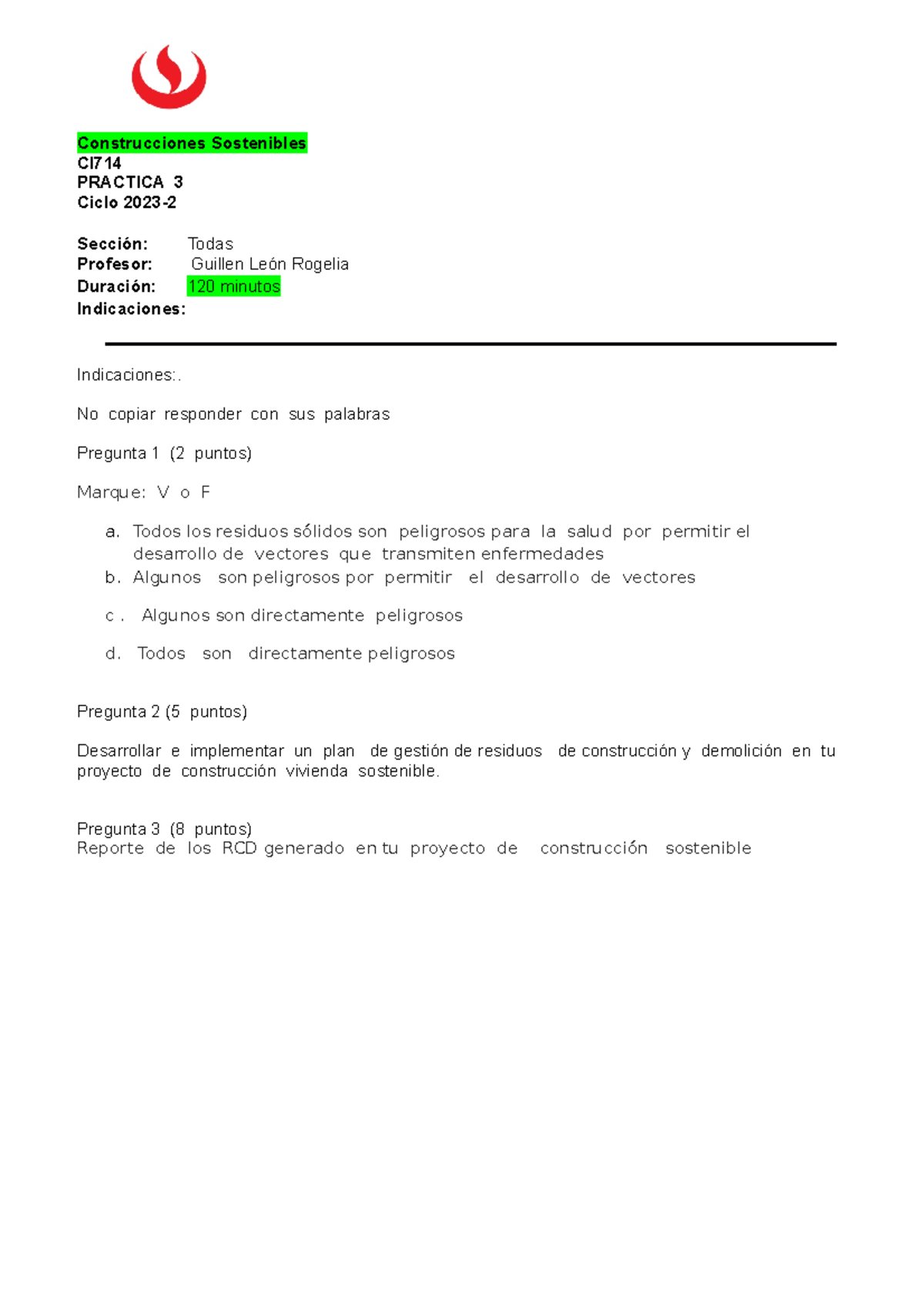 P C3 de construcciones sostenibles 2023 docx - Construcciones ...