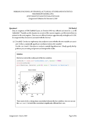 Regression Cheat Sheet - Lecture Notes About Basic Statistics And Basic ...