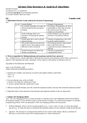 Open Book Assignment - ADSA IT - (C) {25,14,16,13,10, 8,12} (D) {25,14,12,13,10, 8,16} Consider ...