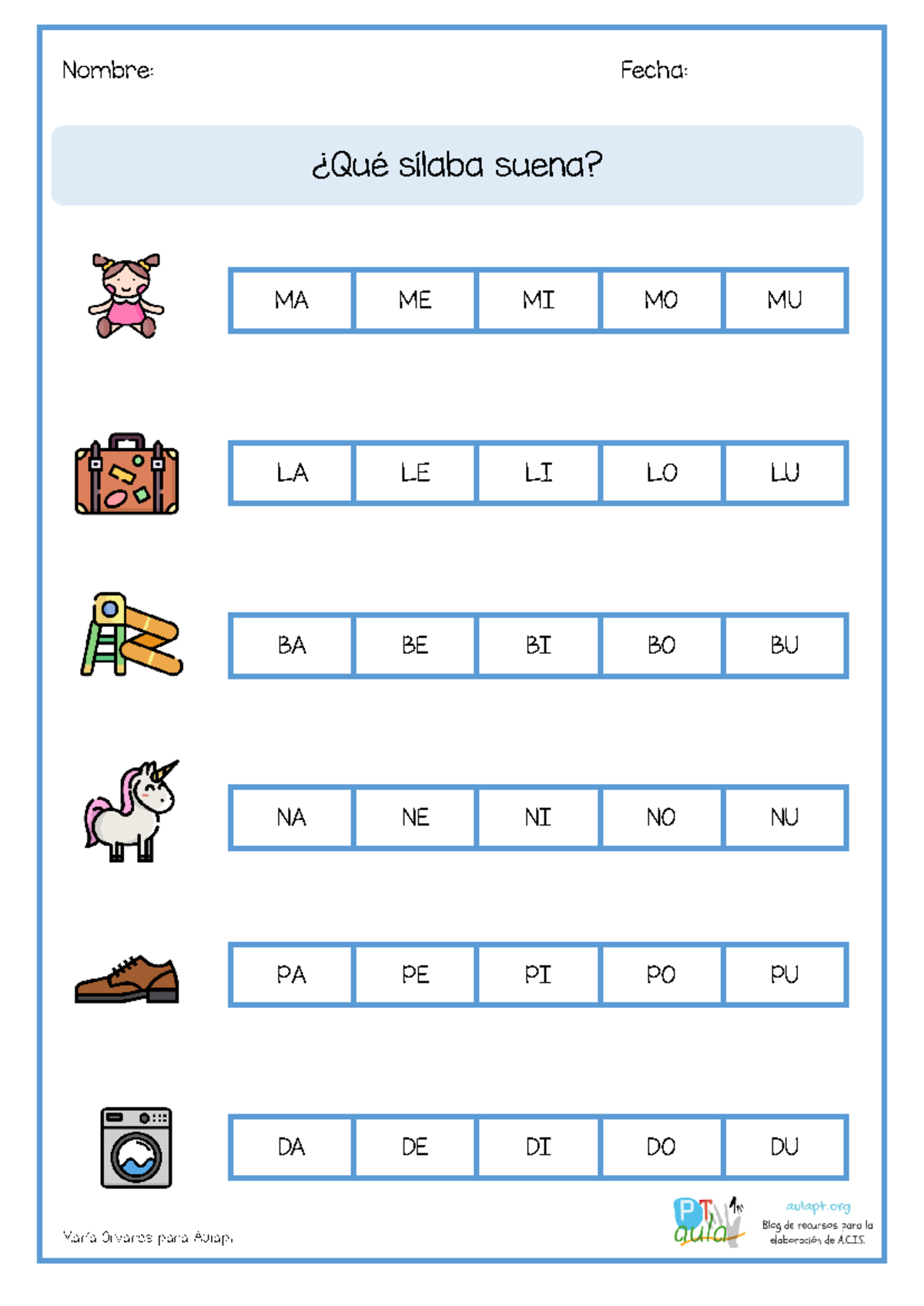 Conciencia-fonologica-silaba - Ciencias Sociales y Filosofía - ¿Qué ...