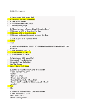 CS311 Mcqs Mid Term By Vu Topper RM - Cs-311 Important Mid Term Mcq’s ...