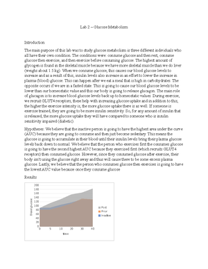 Lab 3 - 2022 - Lab 3 – RER and RMR Introduction The main purpose of ...