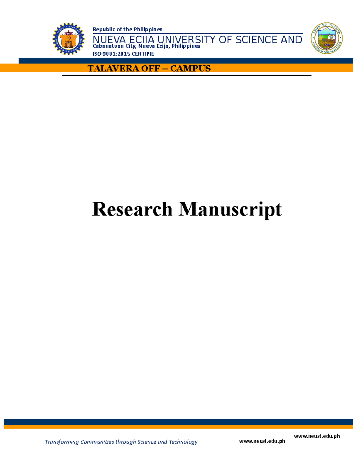 Final Research Manuscript Group 6 BEED 3F 1 - Research Manuscript ...
