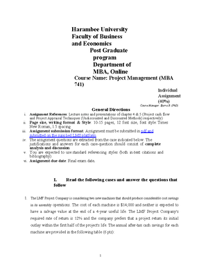 APM Fundamental of Project Management Sample Exam - Introductory ...