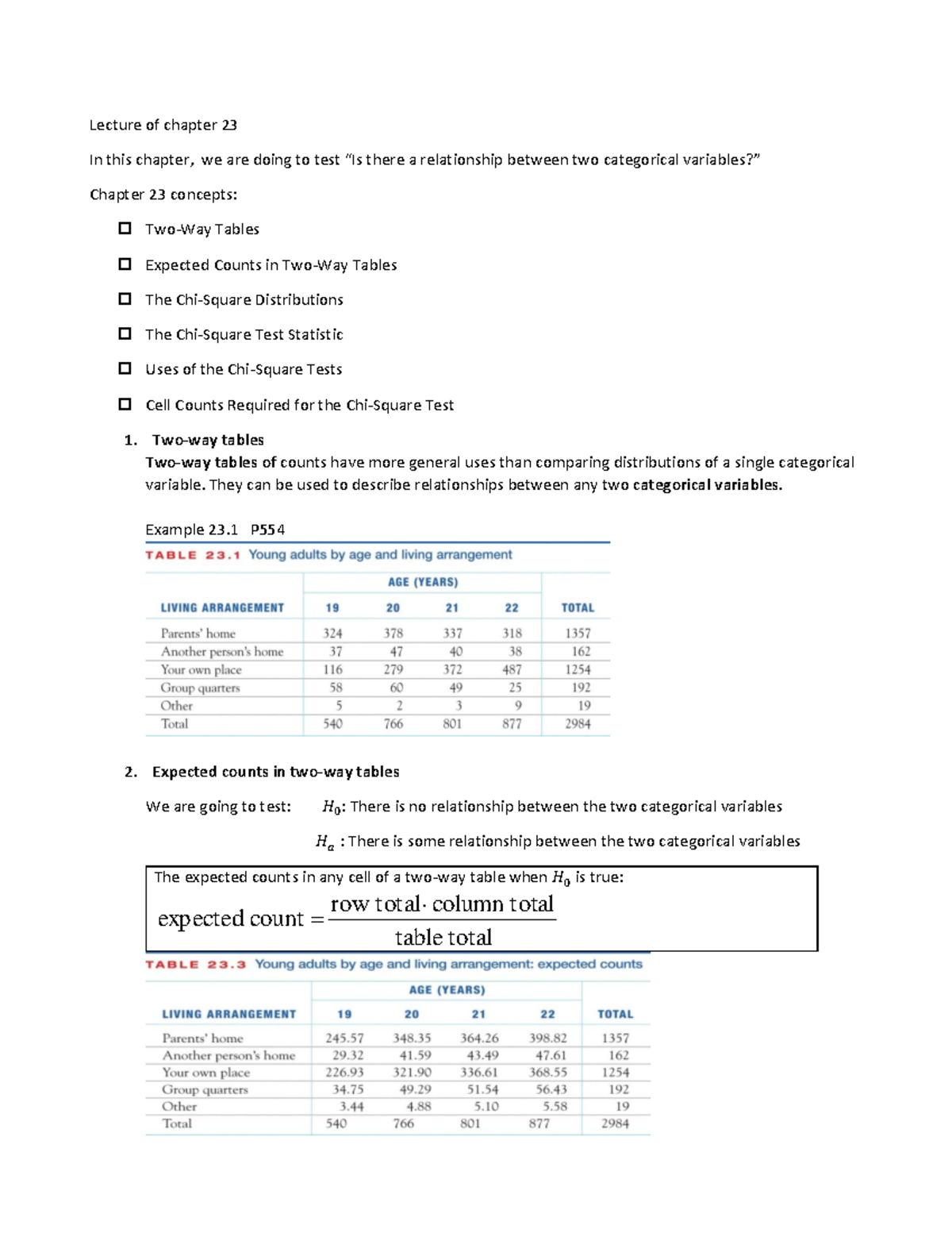Lecture of chapter 23 - ch 23 - Lecture of chapter 23 In this chapter ...