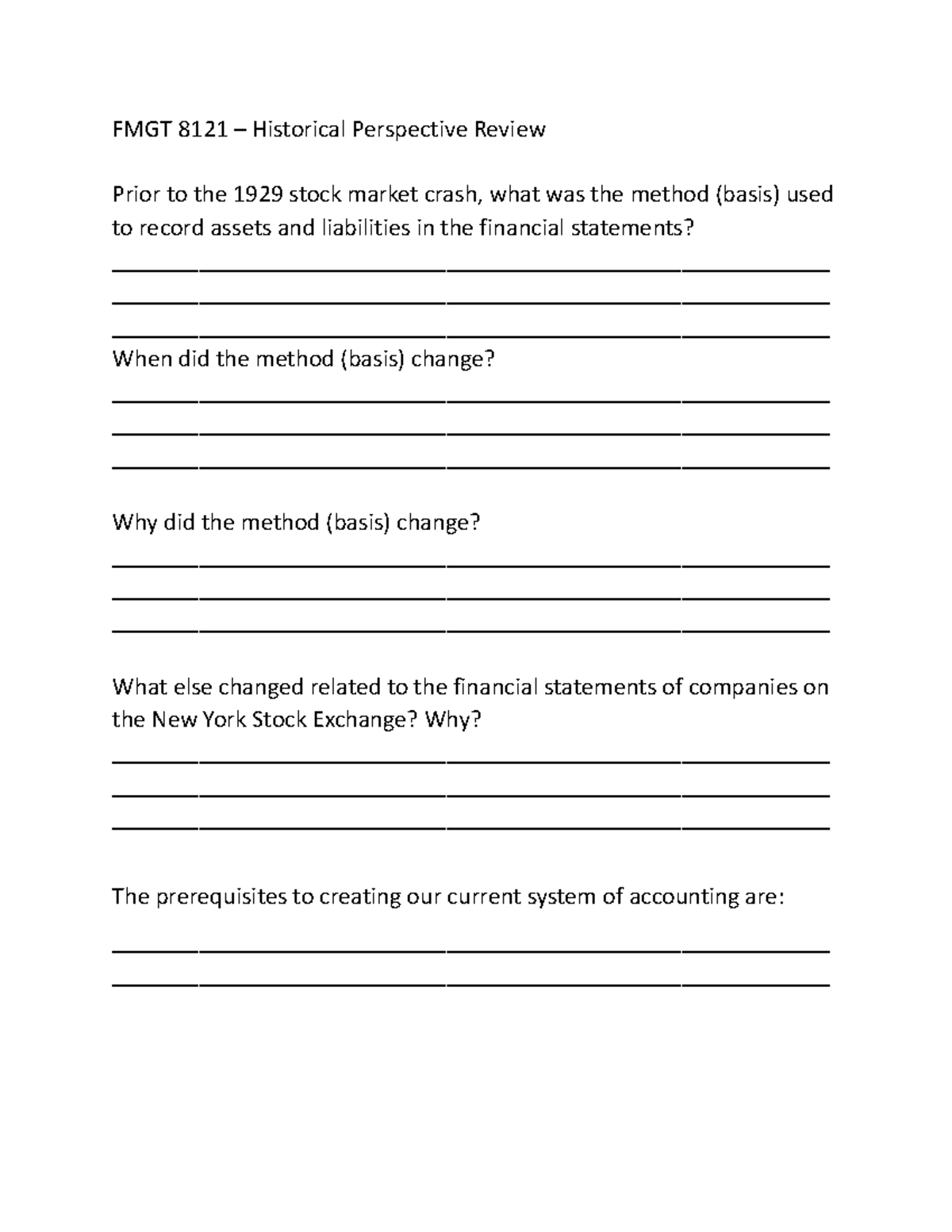 Historical Perspective Review - What is the main difference between the ...