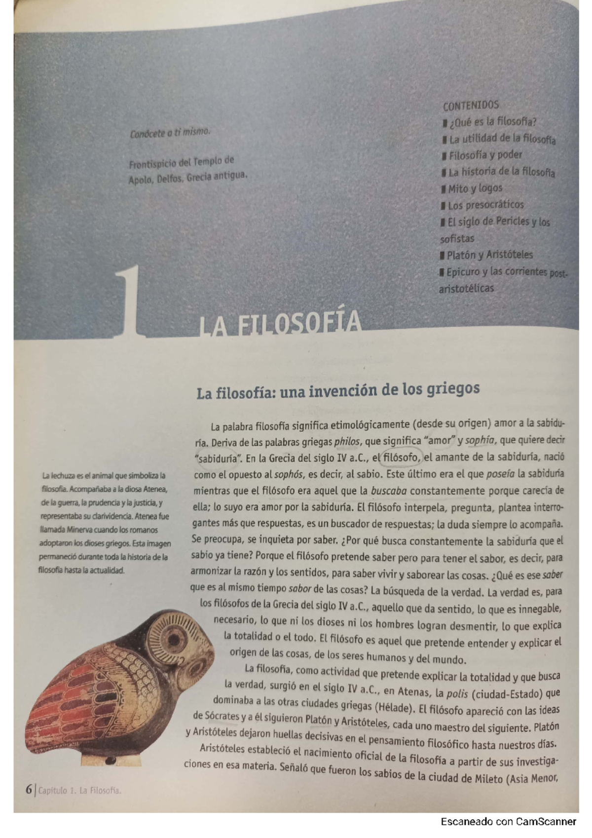 Modulo 1 Filosofia 2024 1 - Cultura y filosofia - Studocu