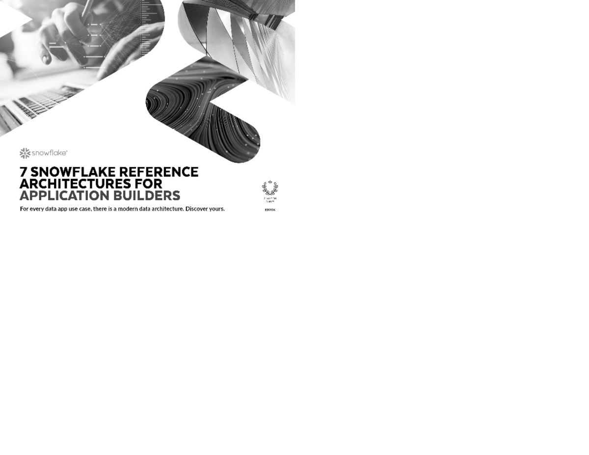 Snowflake reference Architecture - Studocu