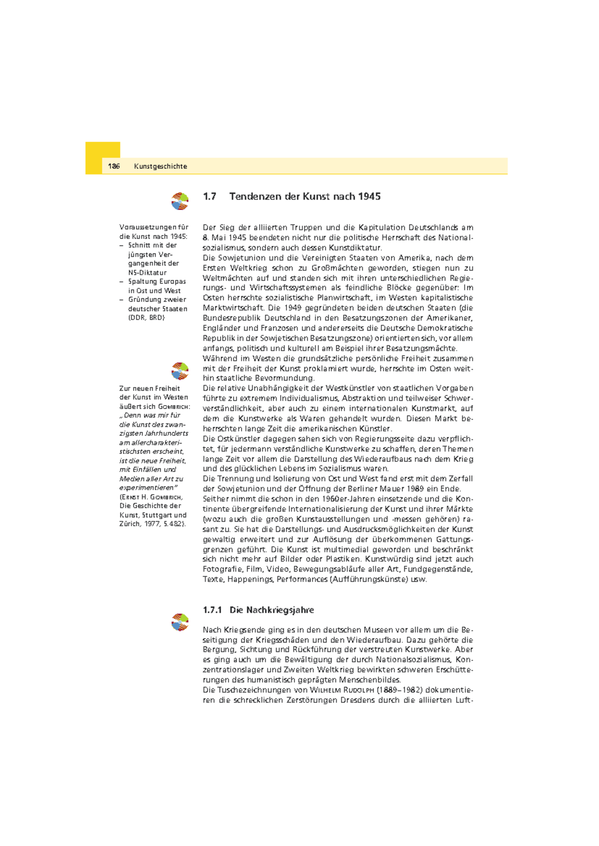Ehringhaus schulbuch - Kunstepochen - 186 Kunstgeschichte 1 Tendenzen ...