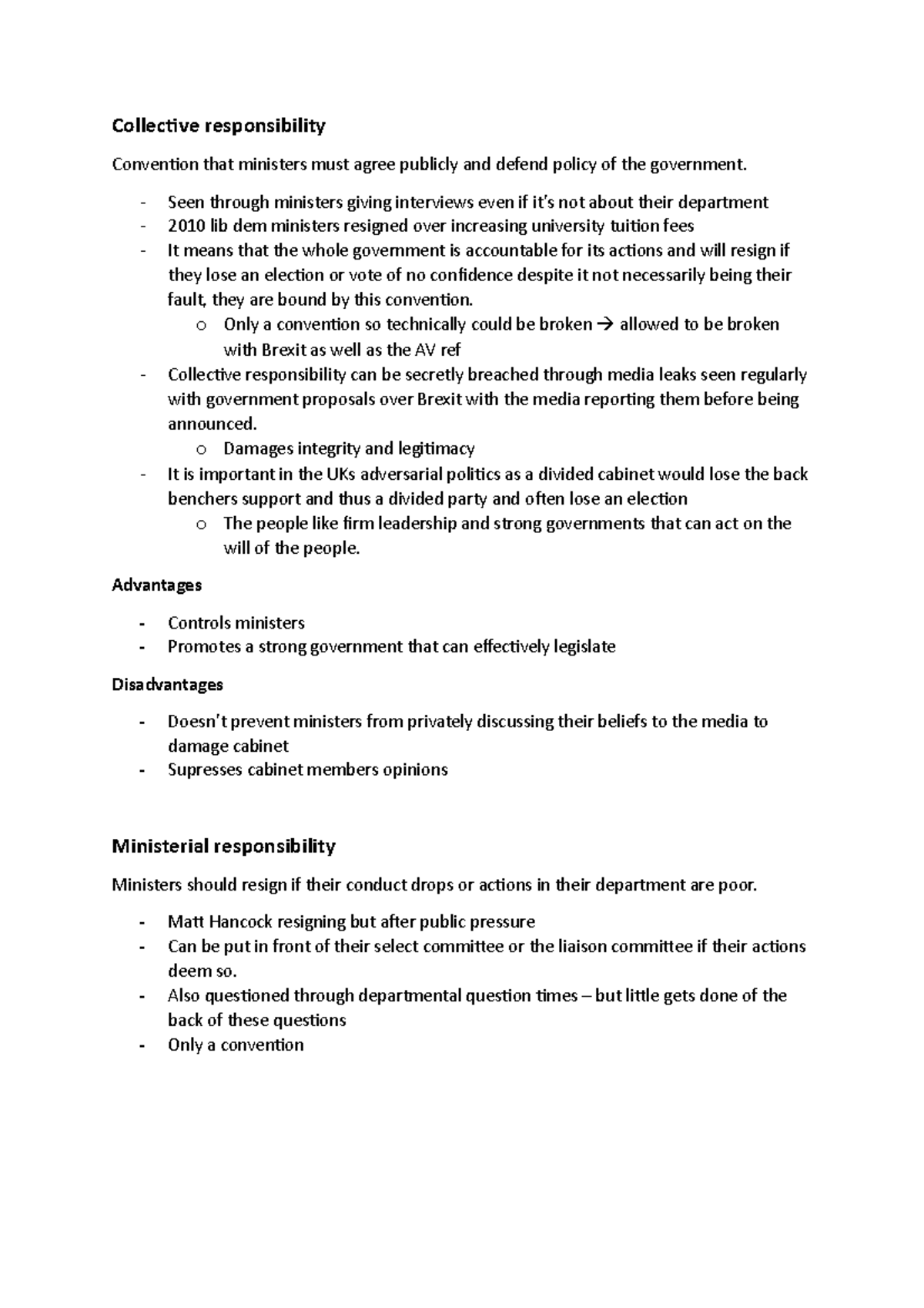 Collective responsibility - Collective responsibility Convention that ...