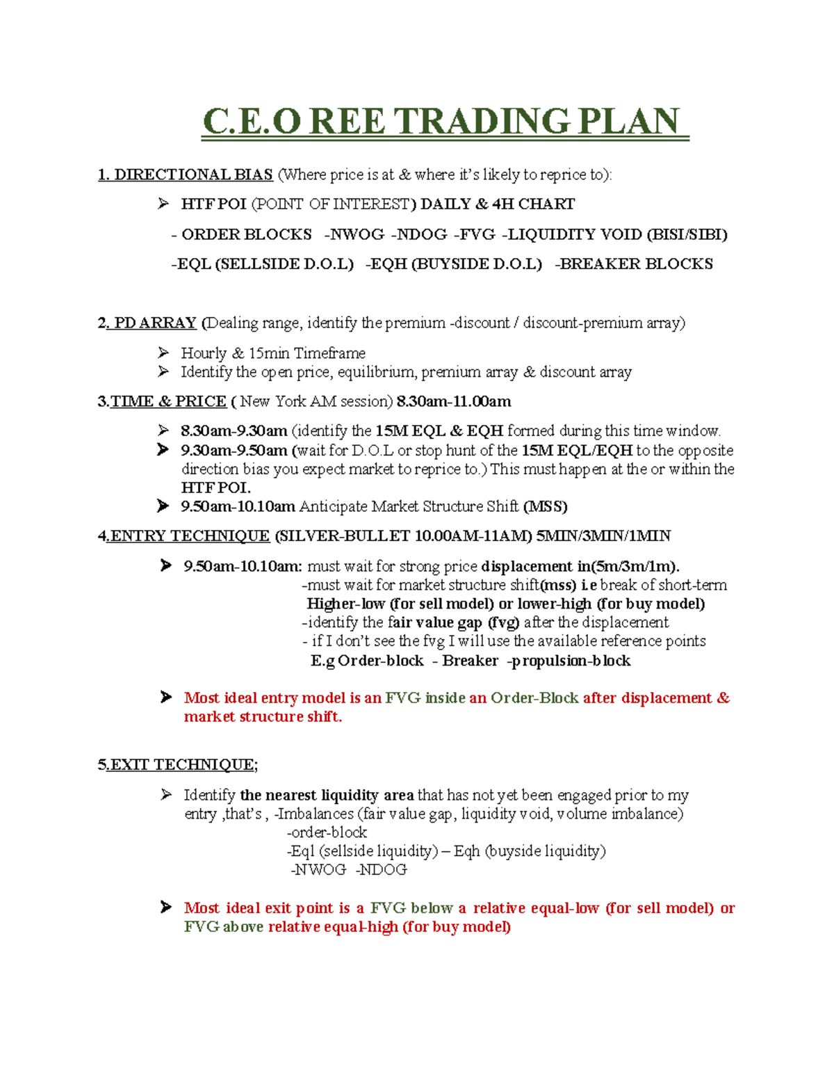 @@ Papahantofx Trading PLAN - CADV 150 - CSUN - Studocu