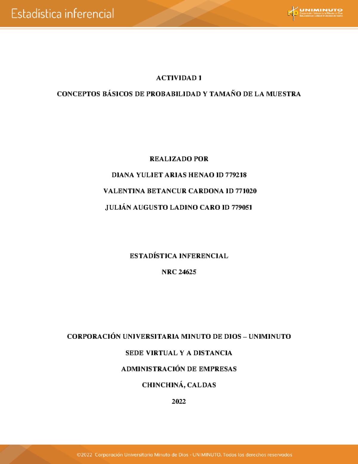 Uni1 act1 Tal Con bas pro tam mue - ACTIVIDAD 1 CONCEPTOS BÁSICOS DE ...