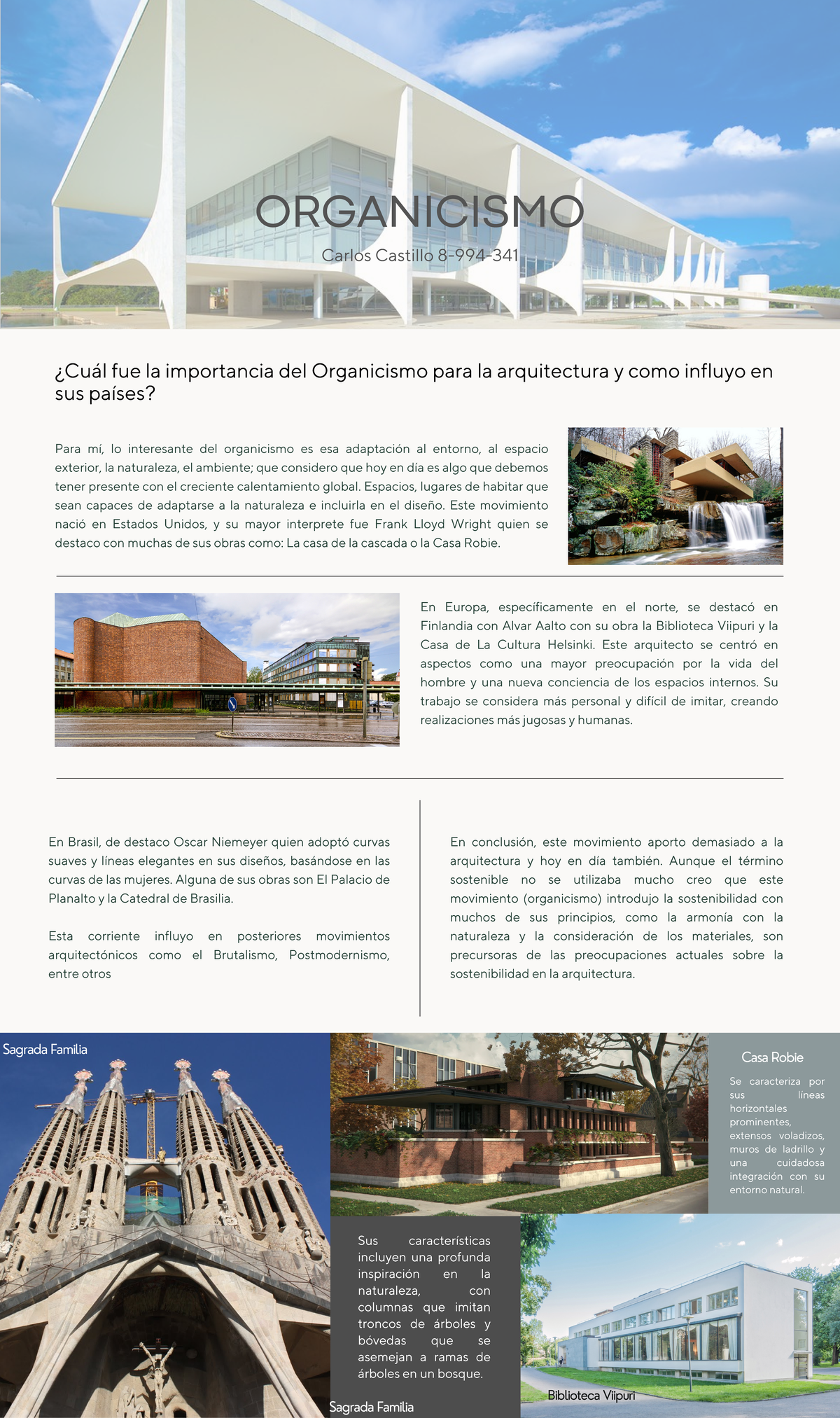 Organicismo - detalle - ORGANICISMO Carlos Castillo 8-994- ¿Cuál fue la ...