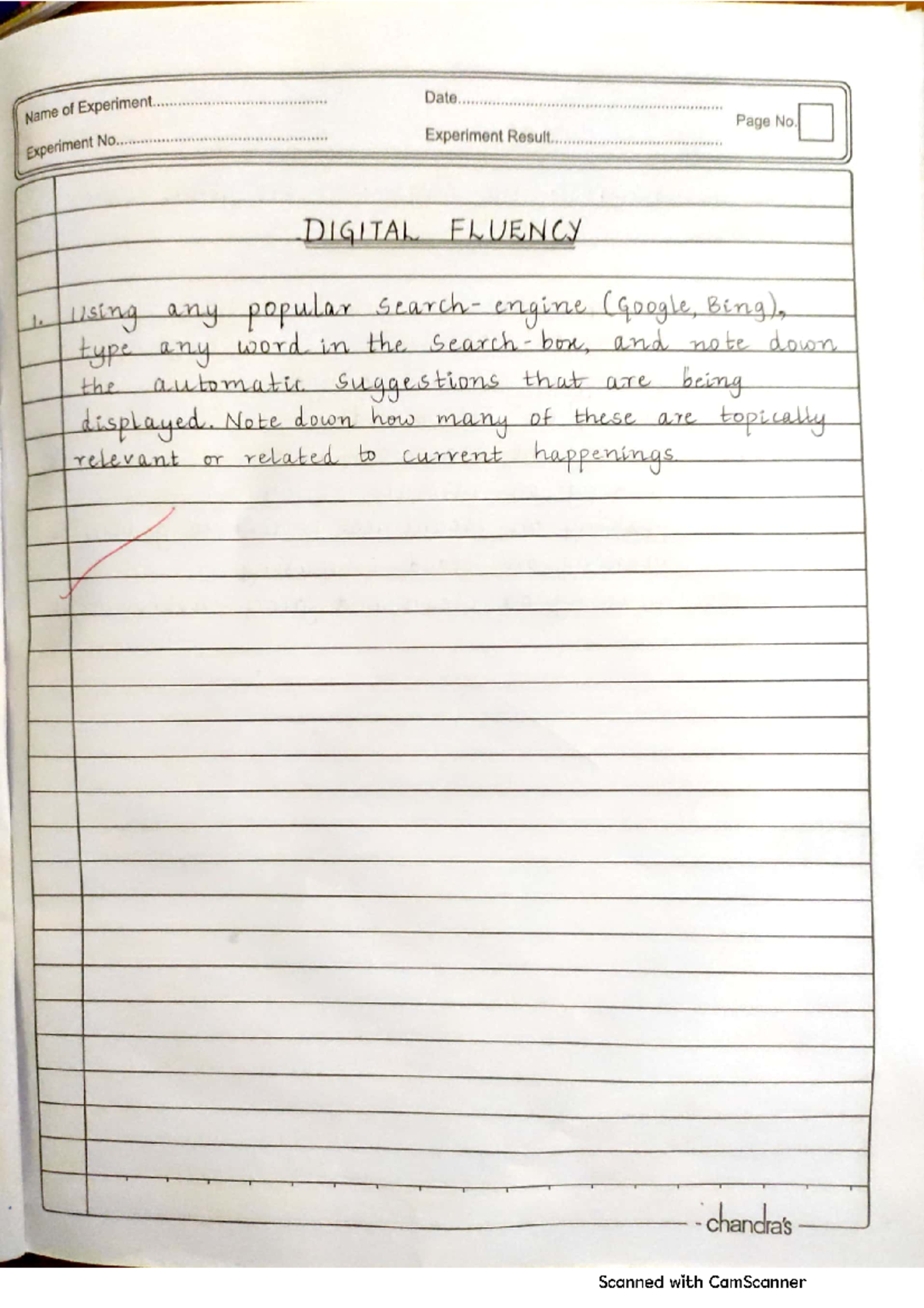 Digital fluency lab record - Bachelor of computer applications - Studocu