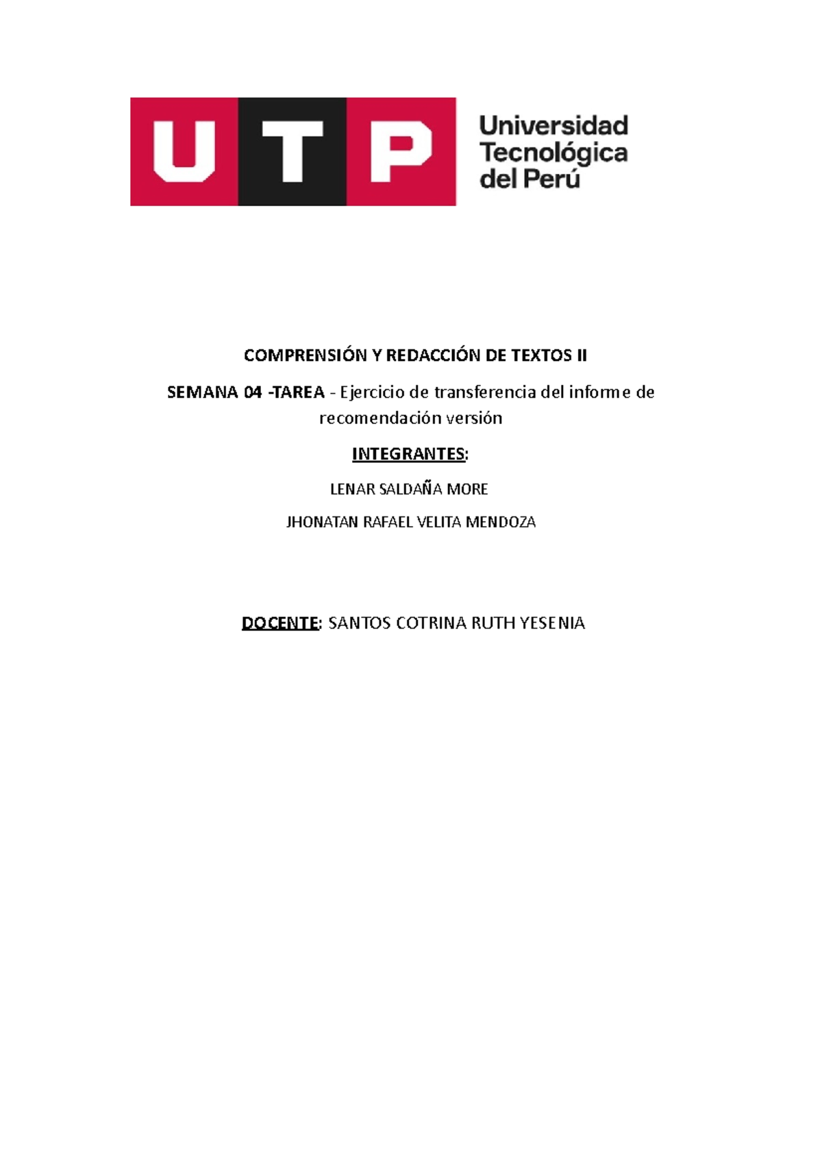 Semana 6 Tienda de ropa chic - COMPRENSIÓN Y REDACCIÓN DE TEXTOS II ...