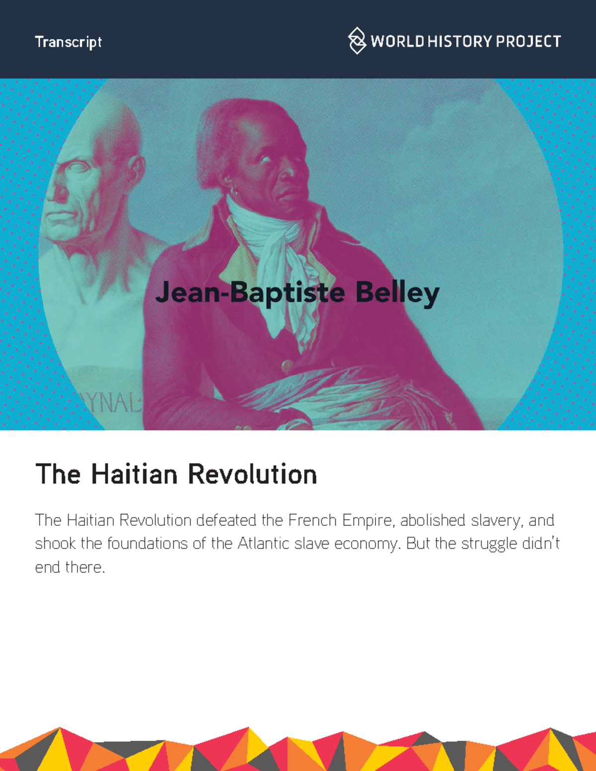 WHP................... - The Haitian Revolution The Haitian Revolution ...