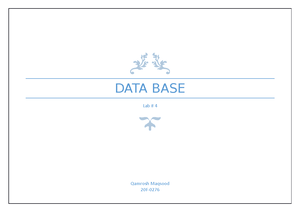 Lab4 - This is erd diagram. - FAST-NUCES Dept. of Computer Science ...