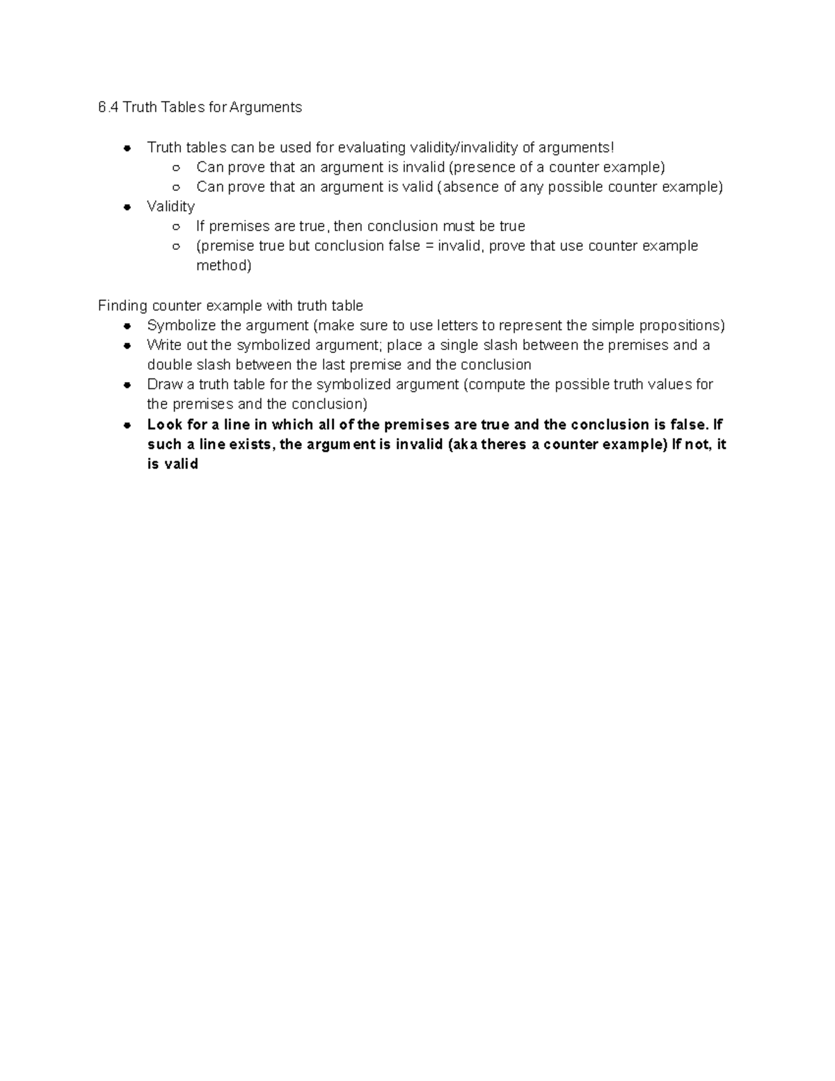 Chapter 6 4 Notes 6 Truth Tables For Arguments Truth Tables Can Be chapter-6-4-notes-6-truth-tables-for-arguments-truth-tables-can-be