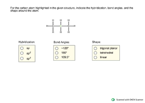 Chemistry 7 - VSEPR theory, Hybridization, Tetrahedral geometry ...