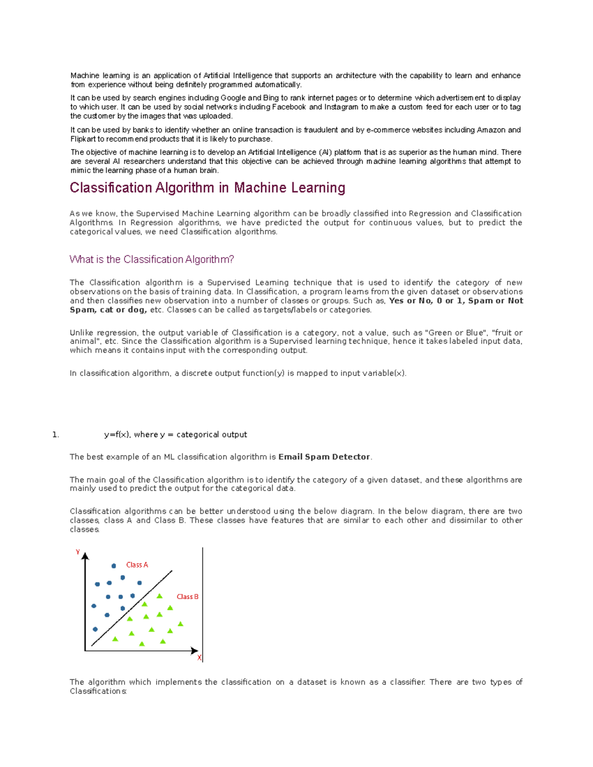 Ai - axdwsxz - Machine learning is an application of Artificial Intelligence that supports an ...