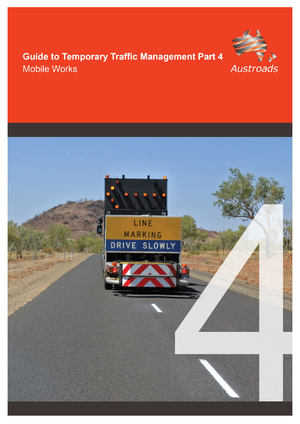 Agttm 05-19 Guide to Temporary Traffic Management Part 5 Short Term Low ...