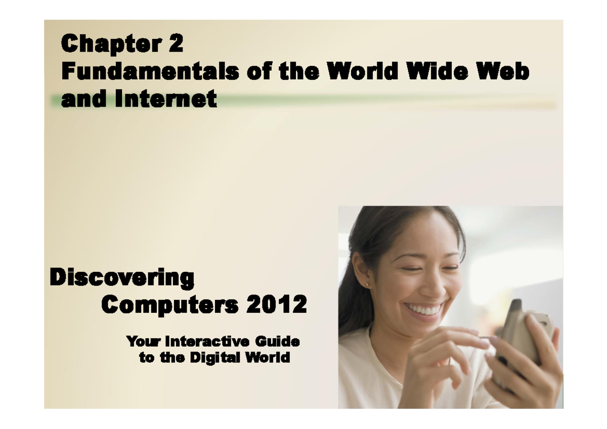 All about the internet including history chap 02 - Discovering ...