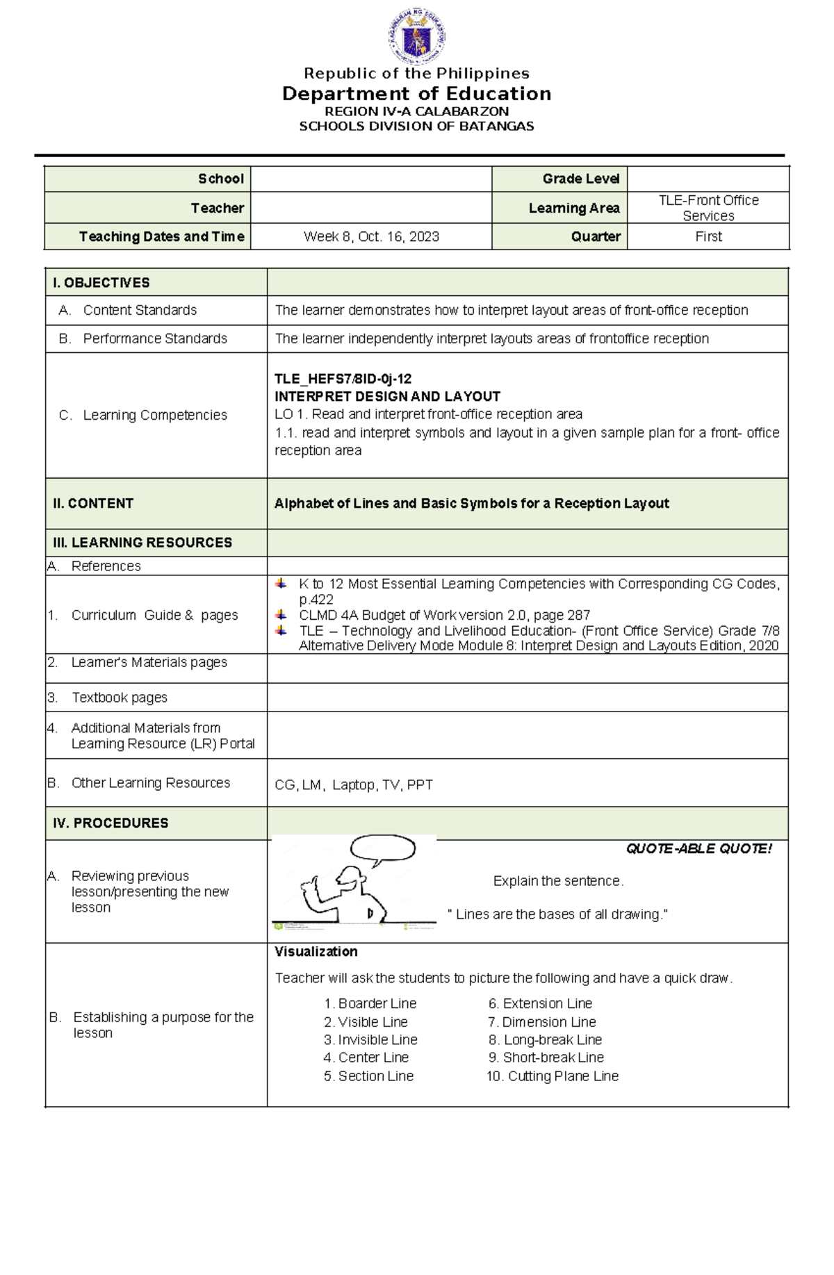FOS8-DLL-COT-W7-D1-2-Q1 - for sending - Republic of the Philippines ...