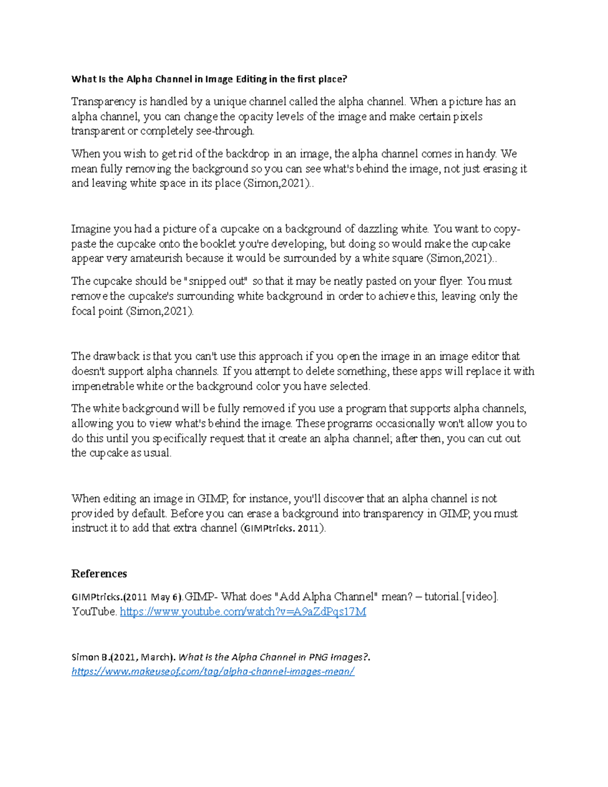 Discussion 3 Graphic - What Is the Alpha Channel in Image Editing in ...