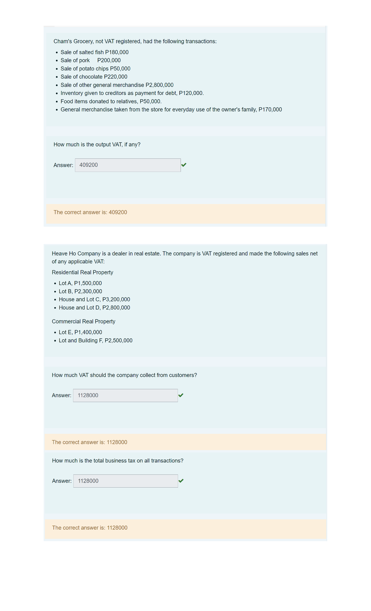 Bus Tax-Output-Tax - Accountancy - Studocu