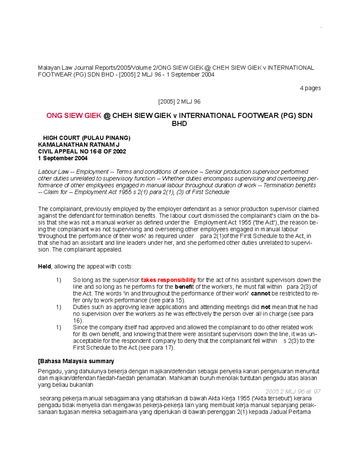 6.ONG SIEW GIEK @ CHEH SIEW GIEK v Internation - Malayan Law Journal ...