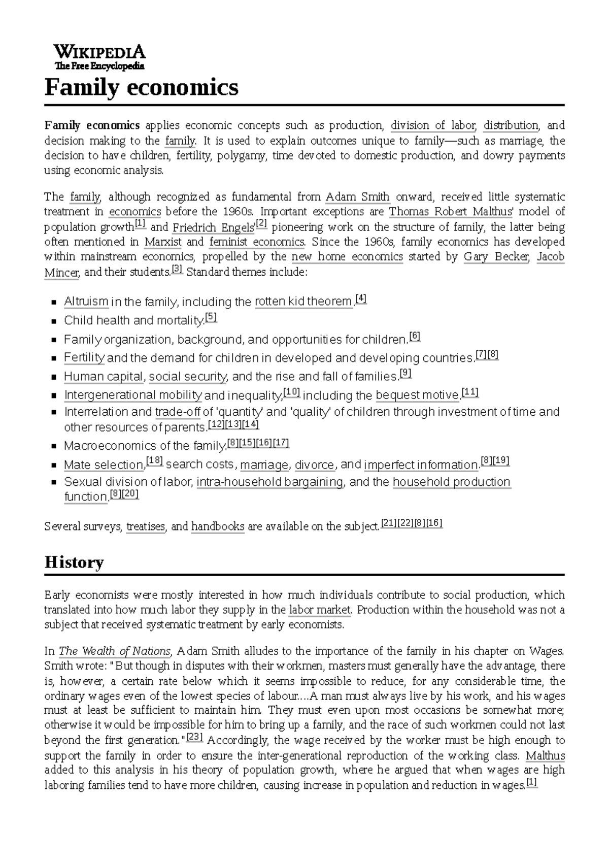 Family economics - Family economics Family economics applies economic ...