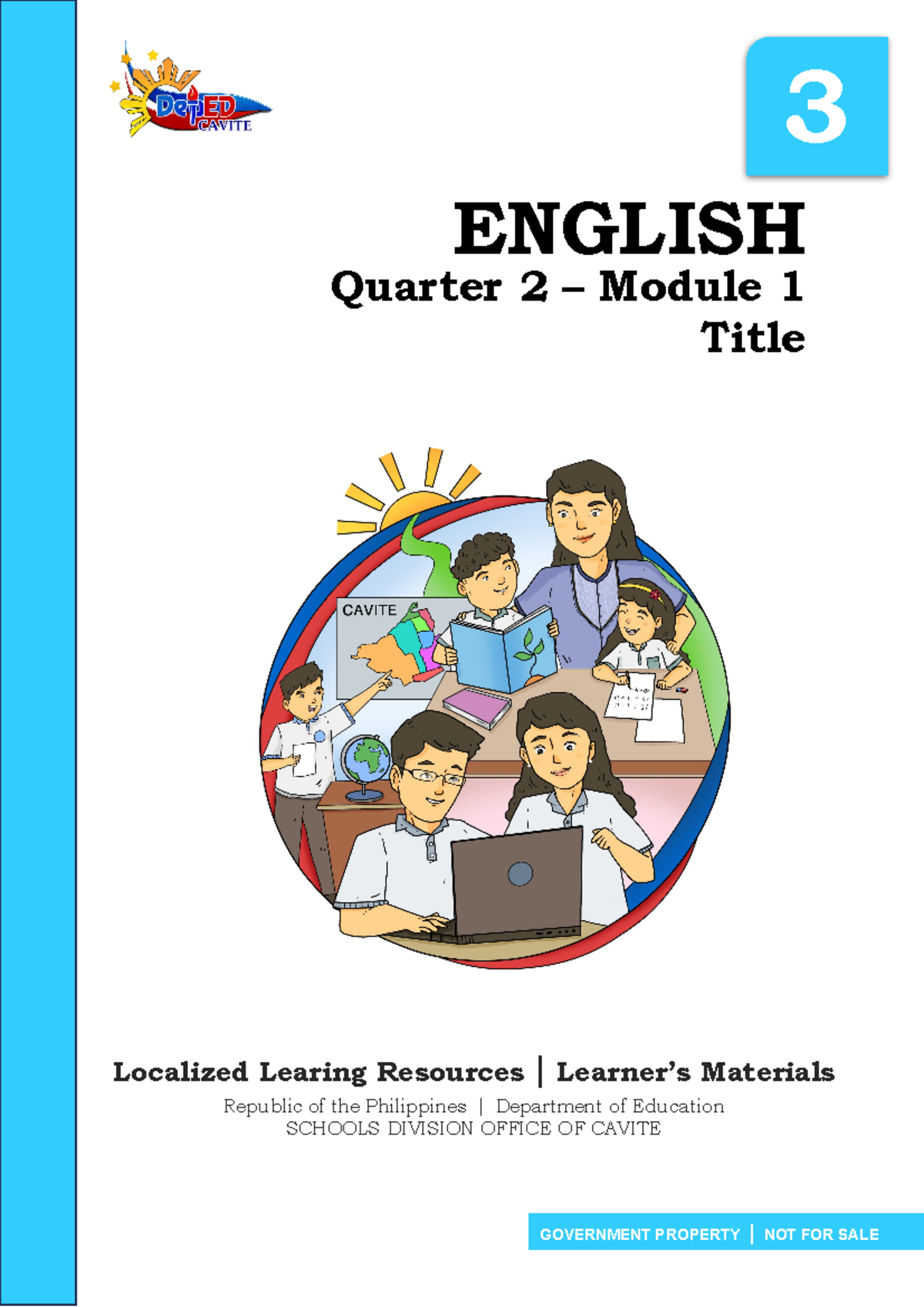 SLM Format - KS 1 - English v2 - 3 ENGLISH Quarter 2 – Module 1 Title ...